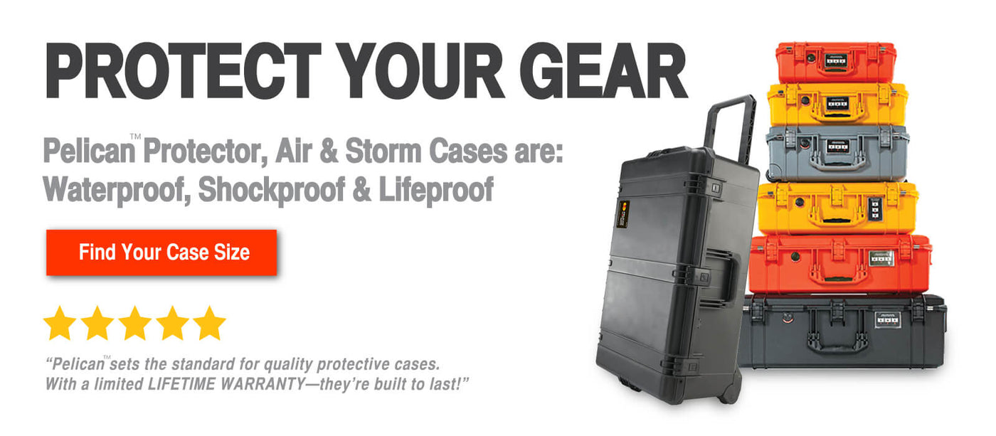 Pelican cases, Pelican Coolers, Pelican Flashlight – CasePlace